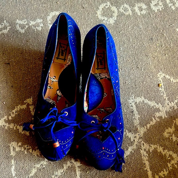 Miss L Fire | Shoes | Womens Anthropologie Miss L Fire Bonnie Blue ...